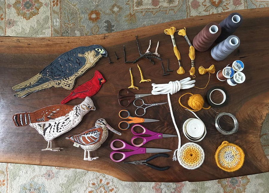 Felt Peregrine Falcon – Treehouse Crafts LLC