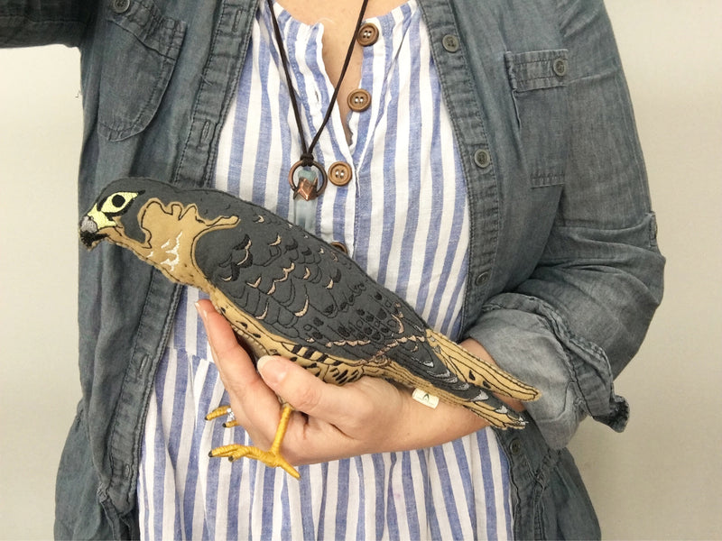 Felt Peregrine Falcon – Treehouse Crafts LLC