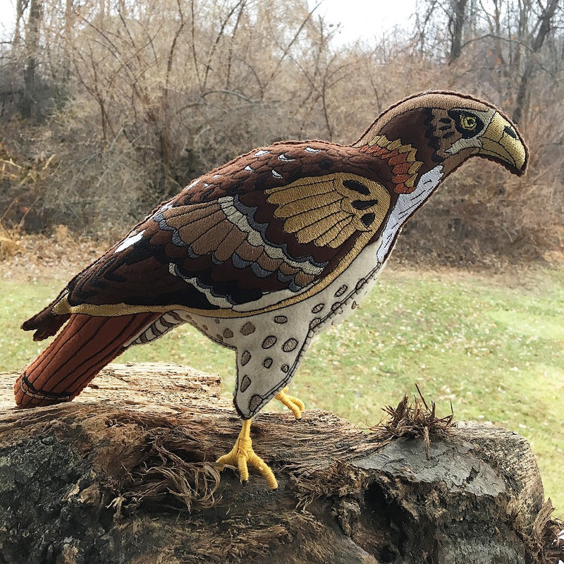 Felt Red Tailed Hawk – Treehouse Crafts LLC