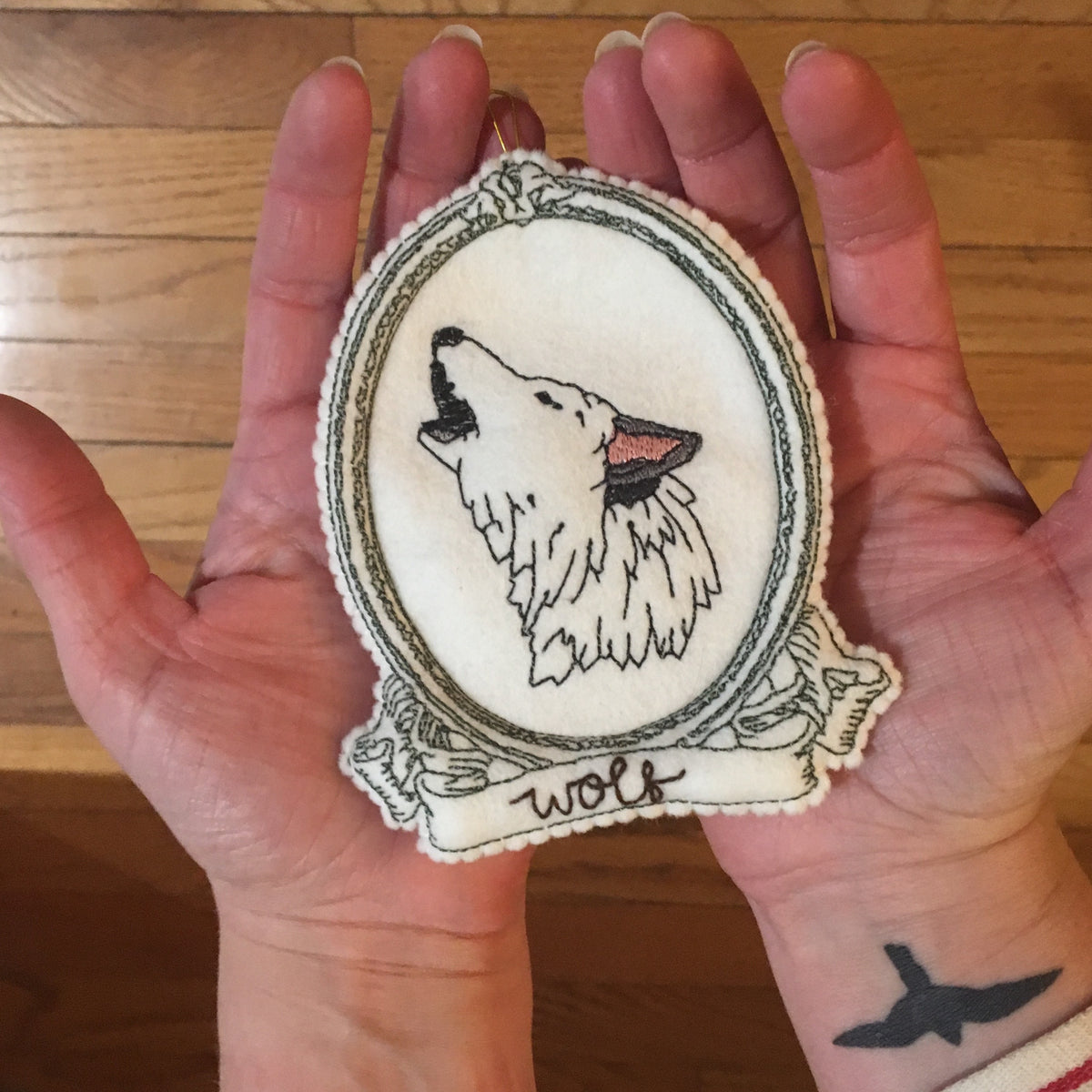 Embroidered Wolf Guide – Treehouse Crafts LLC